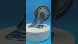 Medium duty castors swivel TPR wheel