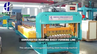 Corrugated Roofing Sheet Forming Line