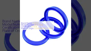 Hydraulic Rod Seal 55x70x10mm Blue Excavator Cylinder Repair