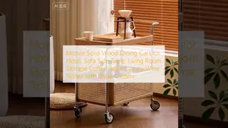 Heavy Duty Stainless Steel Service Trolley