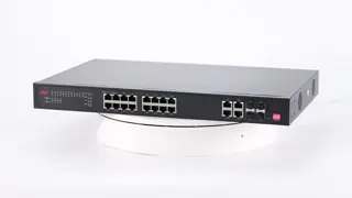 20-port Gigabit Easy Managed PoE Switch with 30W per Port Power Delivery