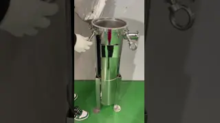 Stainless Steel Bag Filter Housing High Flow