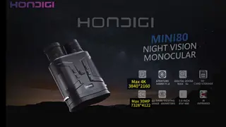Upgrade Mini80 Digital Night Vision Binoculars with 4K Video Resolution 36MP photos