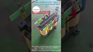 480V to 380V Step down Three Phase Dry type Voltage Transformer