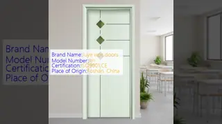 WPC Glass Door Termite Proof Heat Insulated