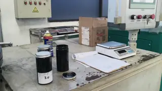 Asphalt slurry test