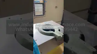 Live in Myanmar: 25KG Manual Tilt IGBT Melting Furnace for Aluminum | Fast & EfficientLive in Myanma