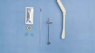 Reusable Endocavity Needle Guide - Butterfly lock