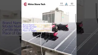 Solar Panel Cleaner Robot Tracked PV Cleaning