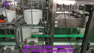2176 J80 Automatic Lid-Closing and Capping Machine for Large Buckets