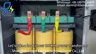 100KVA 150KVA 200KVA Digital Display Dry Type Voltage Transformer