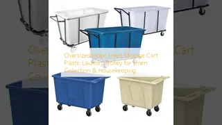Hotel Linen Cart: Easy Cleaning