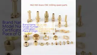 Custom Brass CNC Parts for Auto Medical