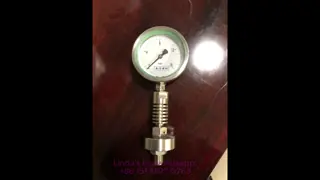 all stainless steel medium pressure 0~1.6MPa/0~230psi double scale;0~16bar single scale;High pressu