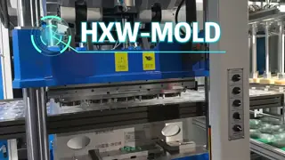 Transparent Plastic Lid Mold Test
