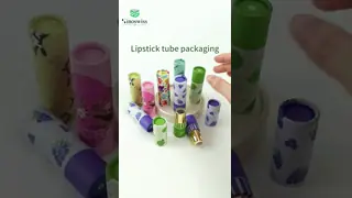 Push-up Recycled Lipstick Packaging Kraft Paper Cosmetic Paper Tubes