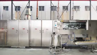 linear wafer cone production line 2