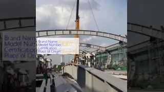 Steel Bridge Structure Galvanized Heavy Duty