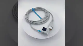 Watch:Compatible Comen NC Series 12 Pin Direct Spo2 Sensor Pediatric Finger Clip 2.8M