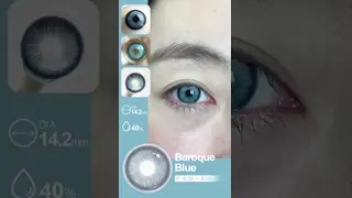 Baroque Blue 14.2mm Diameter