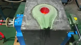 MF-50KW Medium frequency induction melting furnace 10kg-30kg capacity