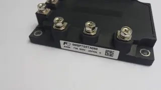 Fuji Electric 6MBP75RTA060 IGBT Module | 75A 600V High Power Inverter Module