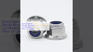 Nylon Lock Nuts M4 M6 M8 Secure Fastening