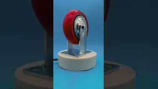 Dual spring  white heavy duty wheels Iron core PU casters