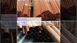 ASTM B466 CuNi 90/10 Heat Exchanger Tube Custom