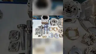 every step of the Komatsu PC360-7 hydraulic pump is transparent? #komatsu #hydraulicpumps
