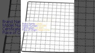 Stainless Steel BBQ Grill Net for Perfect Lamb