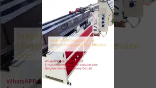 Single Wall Corrugated Pipe Machine