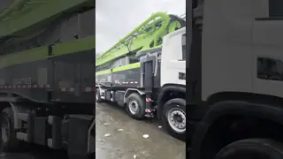 2021 Zoomlion 59M Concrete Pump Truck with Scania Chassis Used Pump Truck