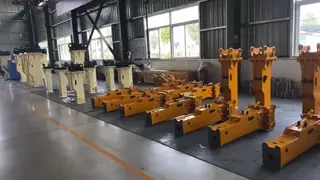 Hydraulic breakers in production