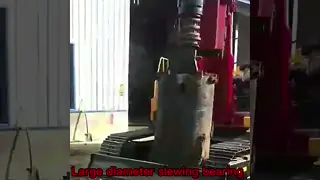 Rotary Drilling Rig Pipeline Installation Borehole Drilling Rig Rotating Bucket Drilling Machine