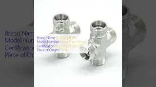 ASME B16.9 A105 Carbon Steel Equal Cross