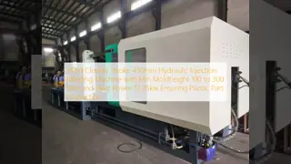 450mm Mold Closing Stroke Injection Machine