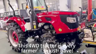 100HP 4WD Farm Tractor Working Video