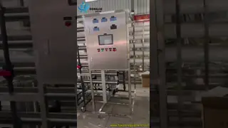1.5T/H Industrial Water purification system with stainless steel material for direct drinking