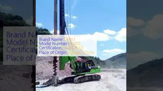20m Hydraulic Drill Rig Pile Foundation Construction