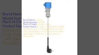 Type2 EV Charger Adapter Blue CEE to Schuko