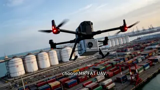 Port Safety Gas Detector 4km UAV Inspection