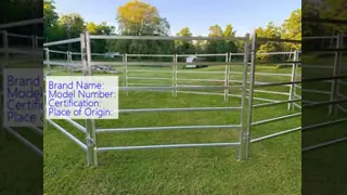 Heavy Duty Livestock Fence Panels Strong & Secure
