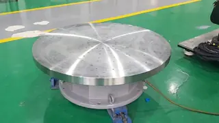 DT1000-A Big Single Axis Payload 300kg Electric Rate Positioning Turntables