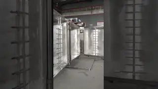 Double-door evaporation coating machine