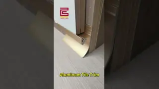 Aluminum Alloy Decorative Trim | Home Decoration Edge Closing Essential