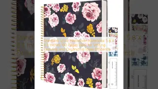 Spiral Notebook 5.8x8.3 100 Pages Black Hardcover