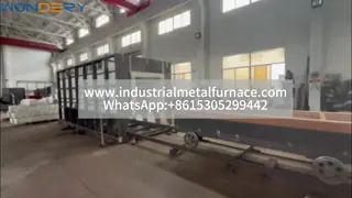 Customizable Electric Trolley Furnace | Precision Heat Treatment for Large-Scale Industrial Parts