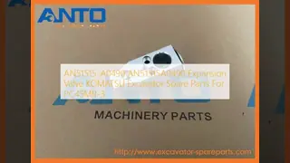 Komatsu Excavator Expansion Valve AN51515-A0490