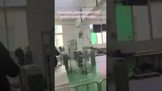 #machine #work turnstile gates tripod gates door #robot #factory